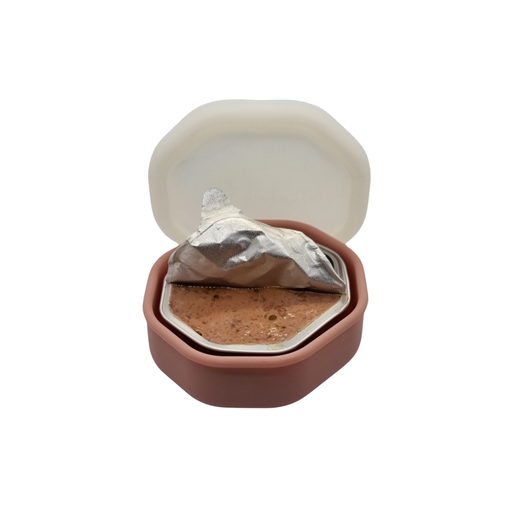 large octagon container with lid - tradepetzfoodware